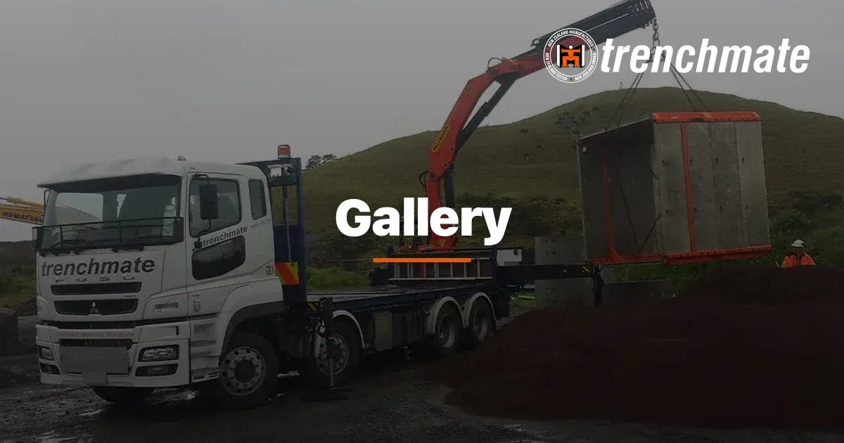 Trench Shoring Photo Gallery | Trenchmate