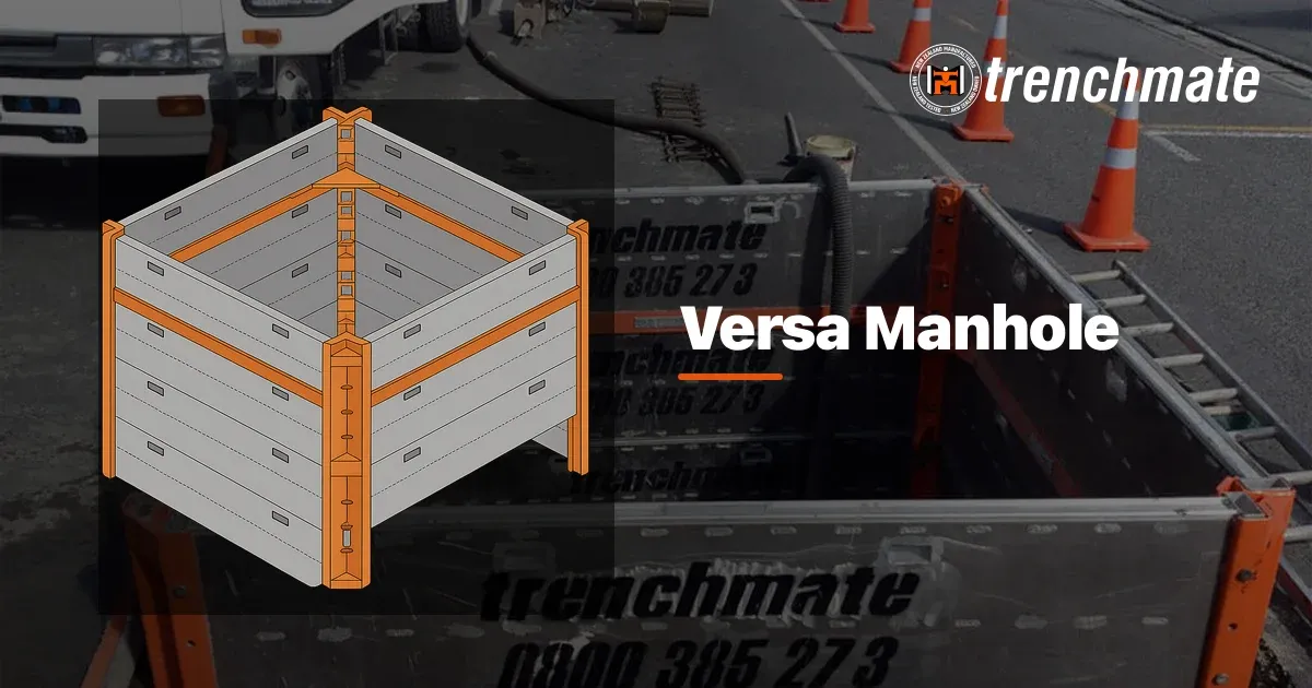 Versa Manhole Box Modular Shoring NZ | Trenchmate